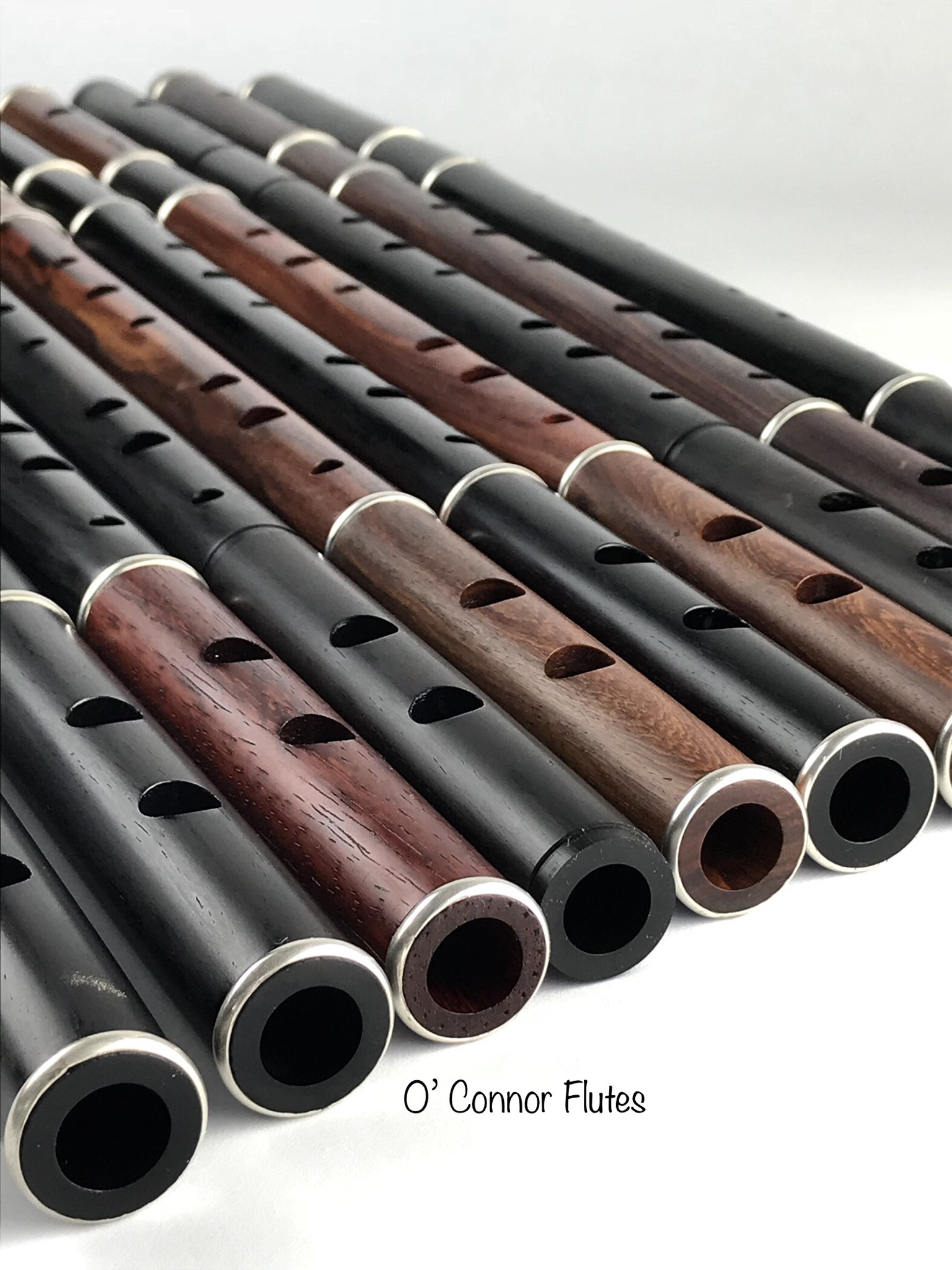 Hand-Crafted Flutes - Robert O' Connor Woodturning